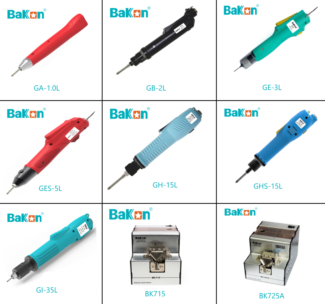 BAKON GH-20L medium torque series power screwdriver - Buy Shenzhen ...